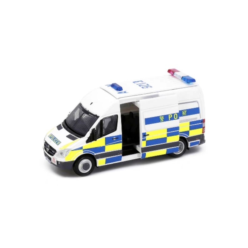 Mercedes Benz Sprinter Hong Kong Traffic Police 1/76 Tiny Diecast car ...