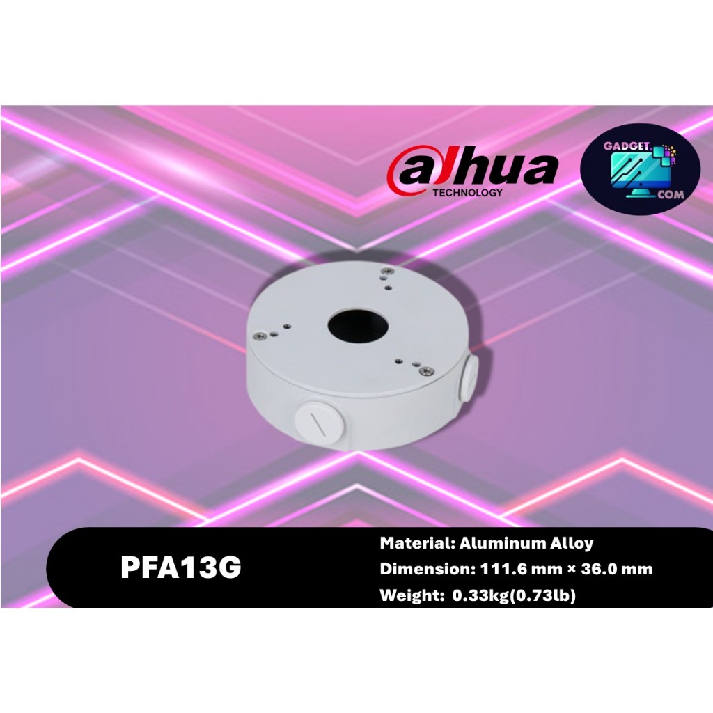 DAHUA PFA13G Junction Box | Shopee Malaysia