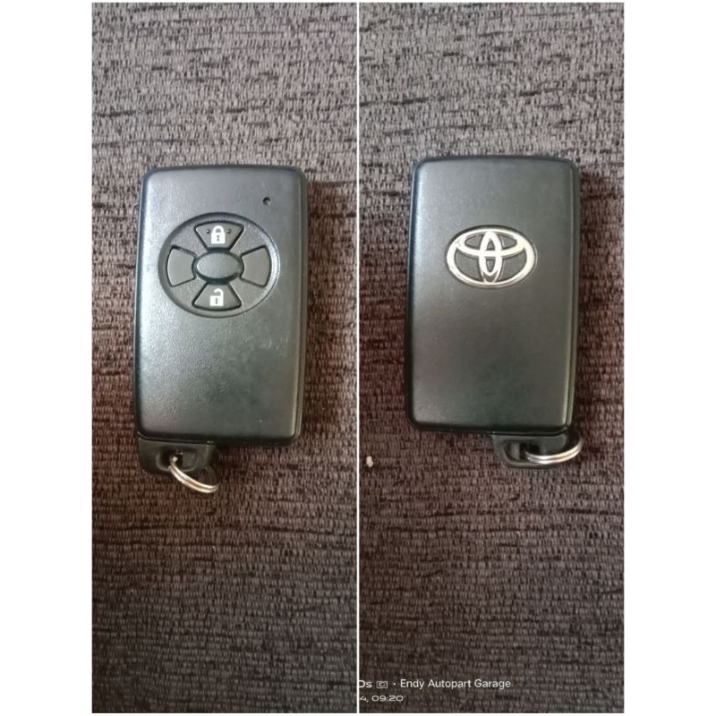 Smartkey Keyless Remote 2 Button Toyota (Used) | Shopee Malaysia