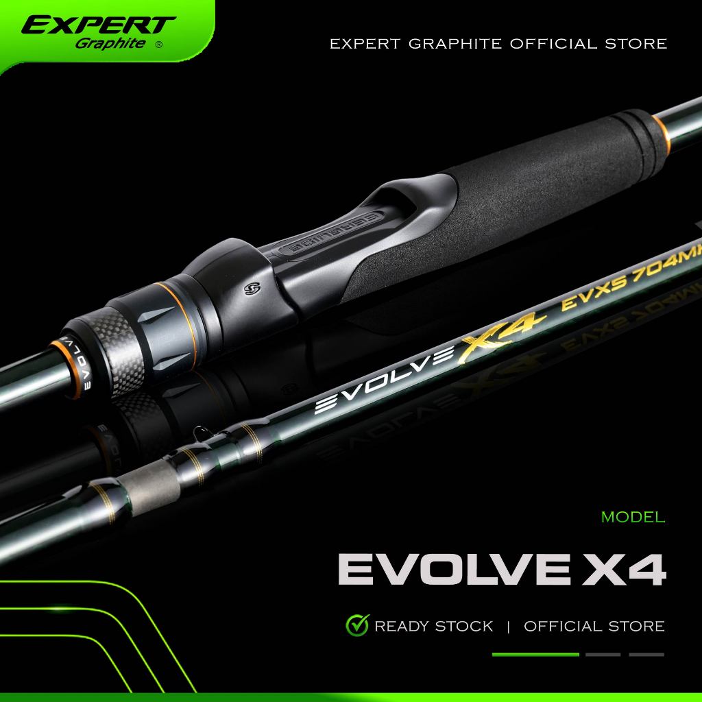 Expert Graphite Evolve X4 FRESHWATER Rod | Shopee Malaysia