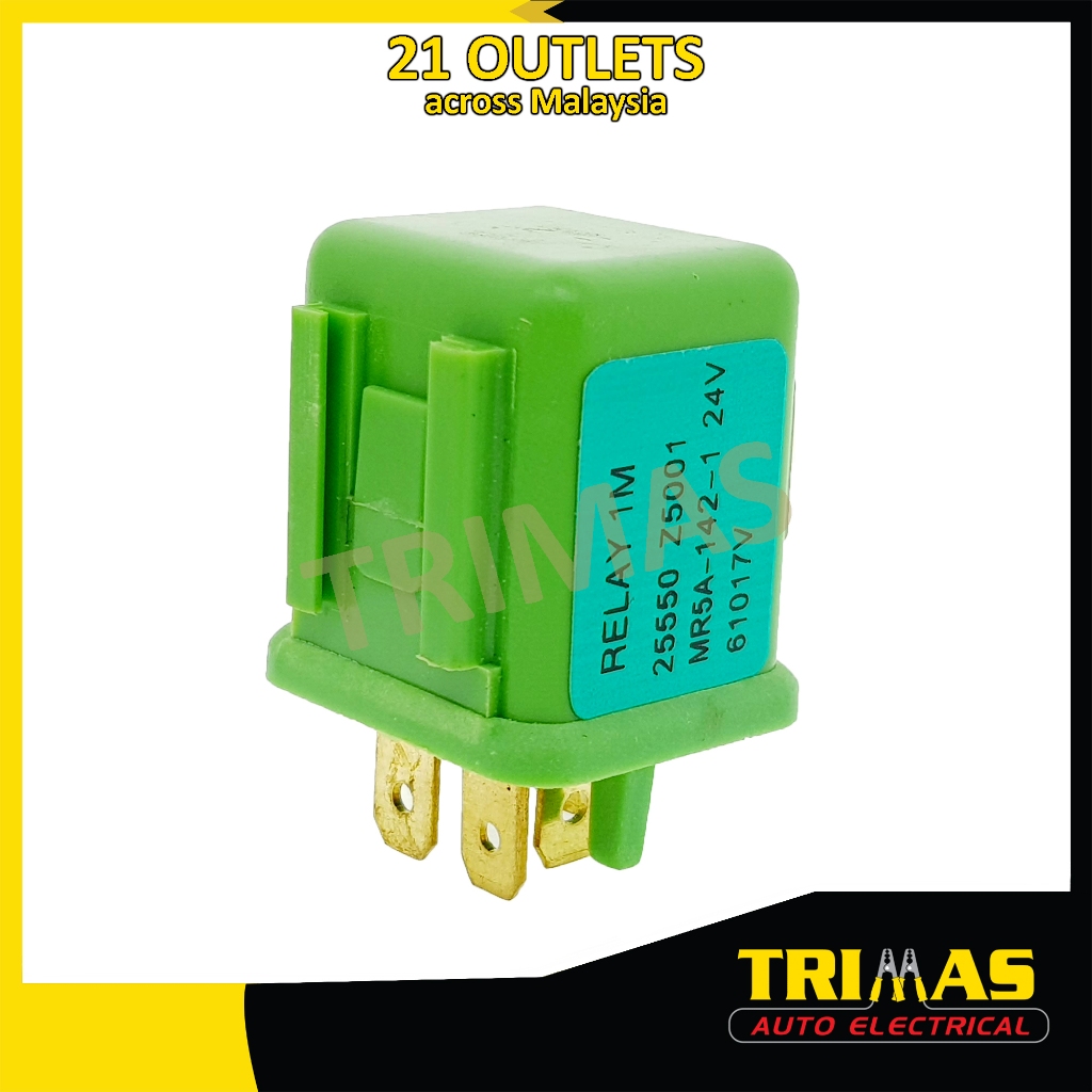 4 Pin 24V Nissan Hino Relay OE Replacement Auto Choke Shut Down Relay ...