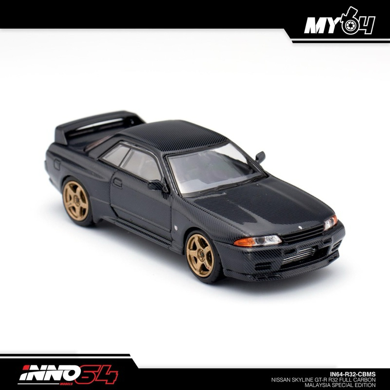 INNO64 NISSAN SKYLINE GT-R R32 FULL CARBON MALAYSIA SPECIAL EDITION ...