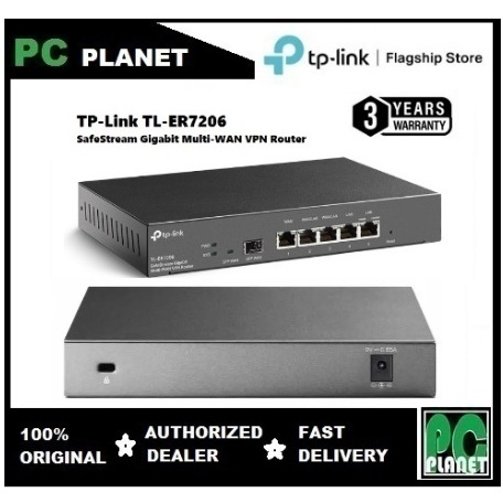 TP-Link TL-ER7206 SafeStream Gigabit Multi-WAN VPN Router | Shopee Malaysia