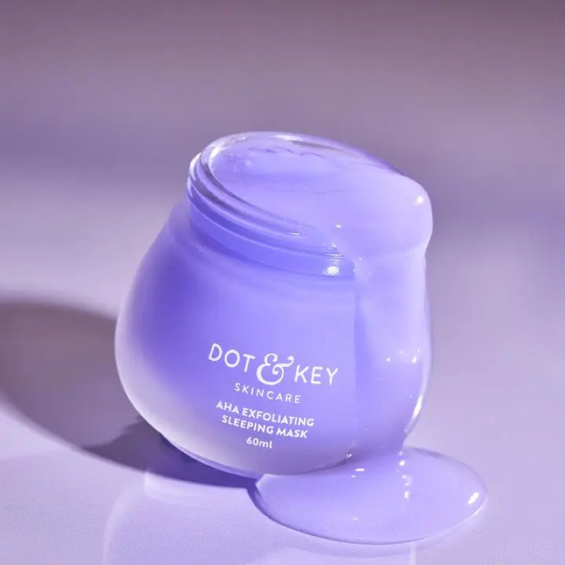 DOT & KEY AHA Exfoliating Sleeping Mask | Shopee Malaysia