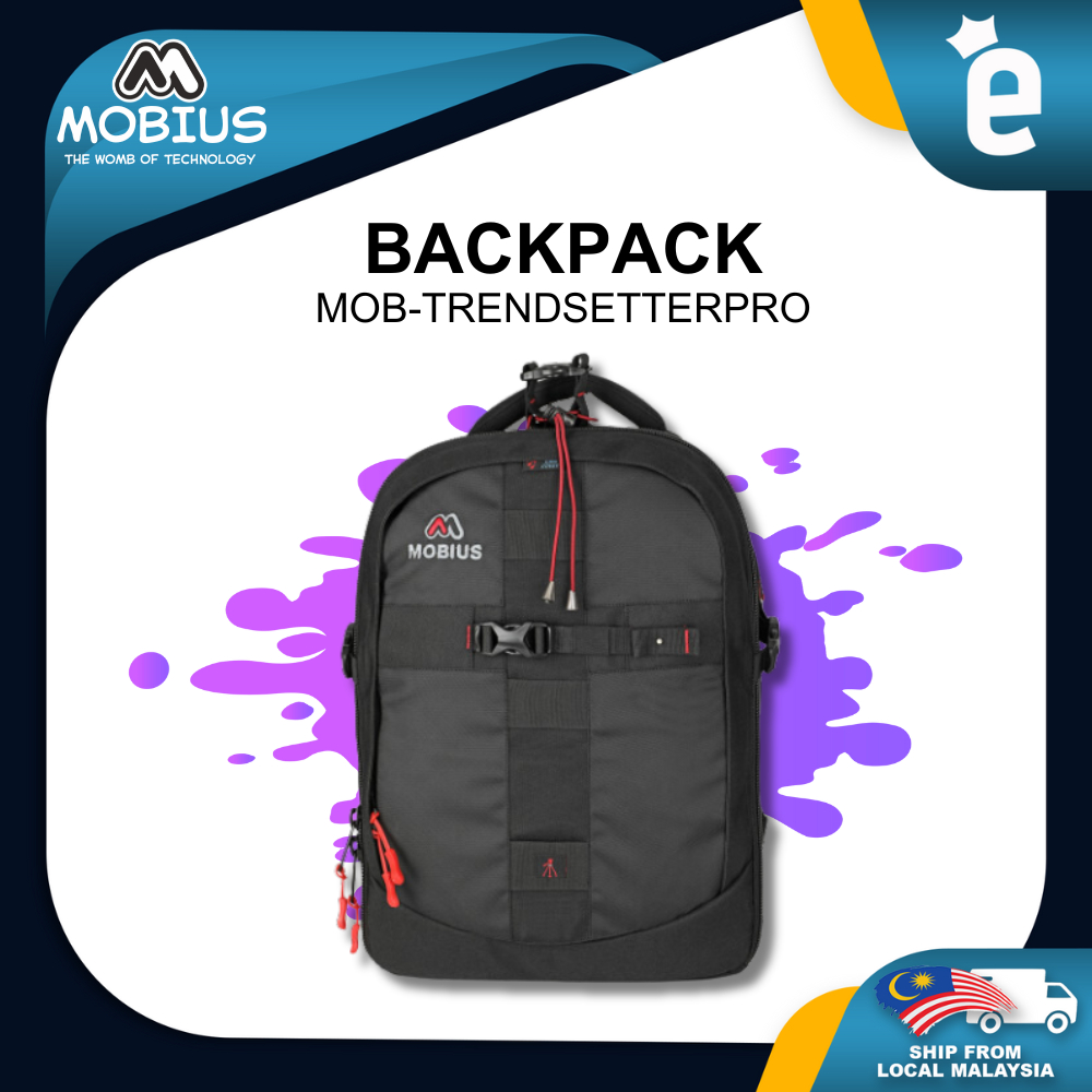 MOBIUS TRENDSETTER PRO 100% WATERPROOF DSLR BACKPACK CAMERA BAG WITH ...