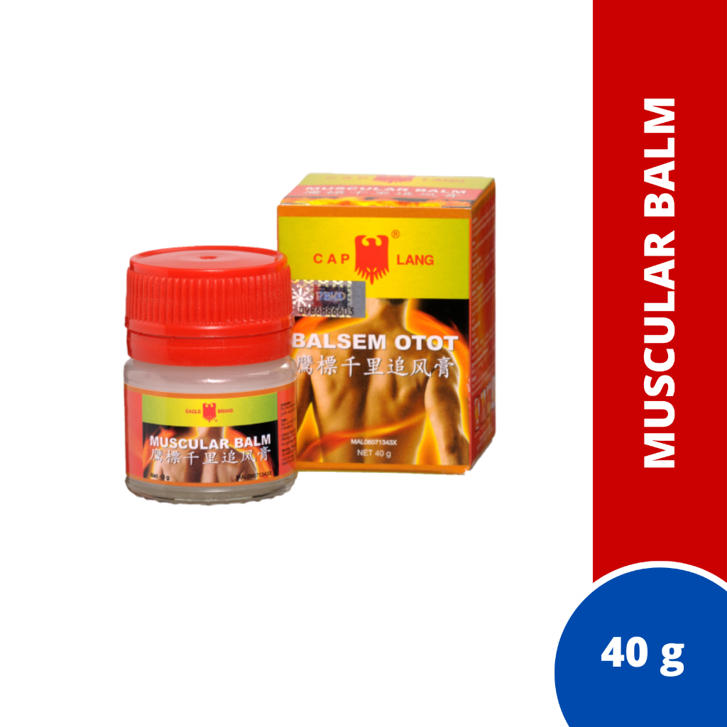 CAP LANG MUSCULAR BALM 40G | Shopee Malaysia