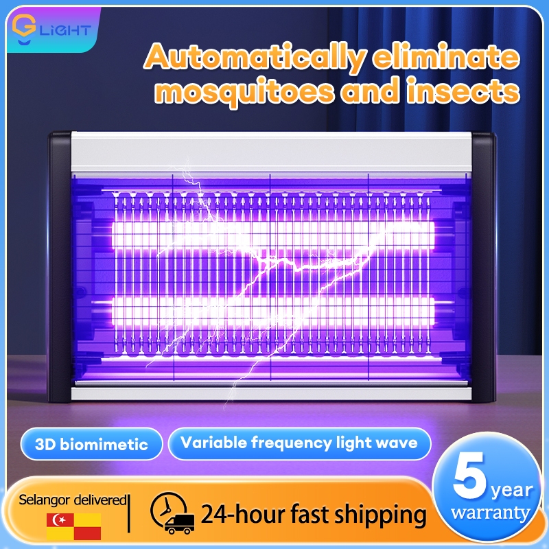 Electric Mosquito Killer Lamp with Night Light Portable Ultraviolet ...