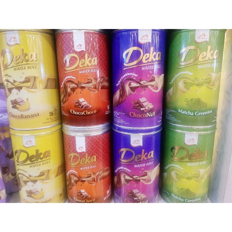 Coklat Langkawi Deka Wafer Roll Matcha Green Tea, Choco Banana ,Durian ...
