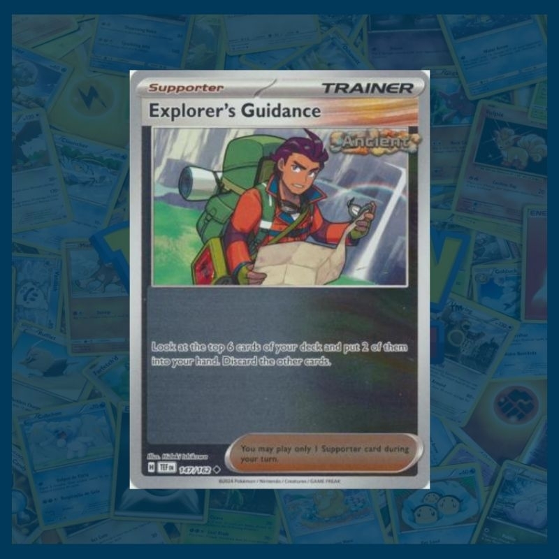 Explorer's Guidance (147/162) - Reverse Holo - Temporal Forces (TEF ...