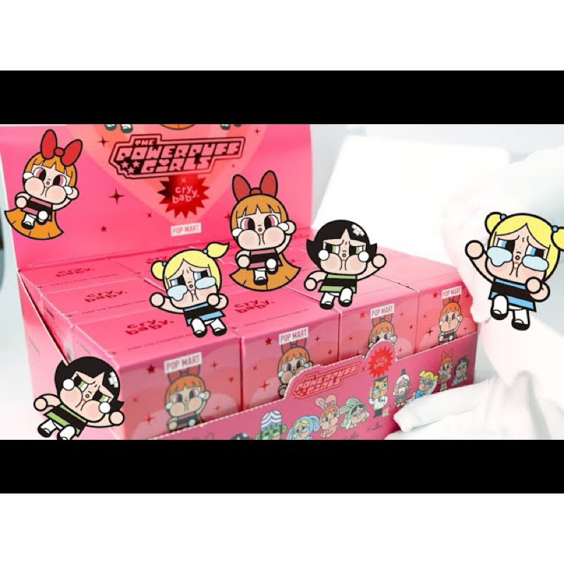 Original POPMART . Crybaby powerpuff girls random 1 | Shopee Malaysia