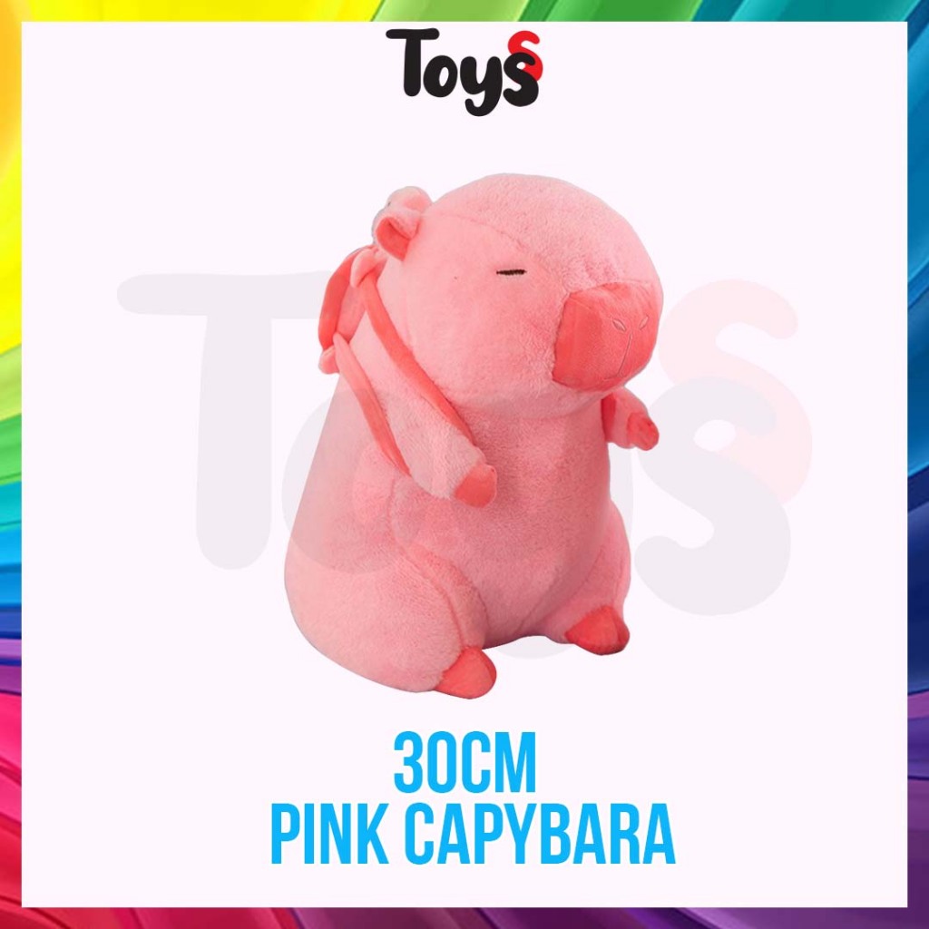 🍊Toyss Capybara Plush Toy Capibara Anak Patung Comel Capybara Plushie ...