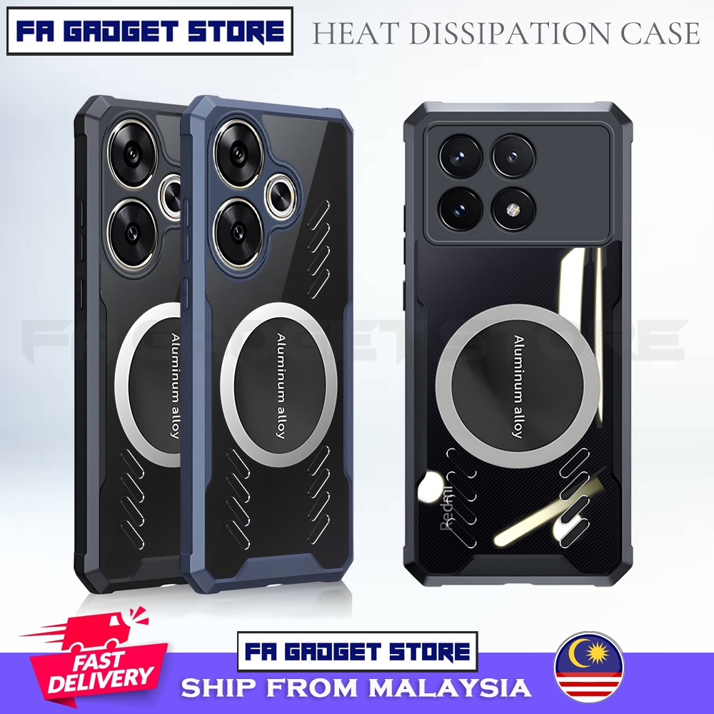 XIaomi Poco F6 | F6 Pro | POCO F5 F5 Pro F3 Graphene Heat Magnetic ...