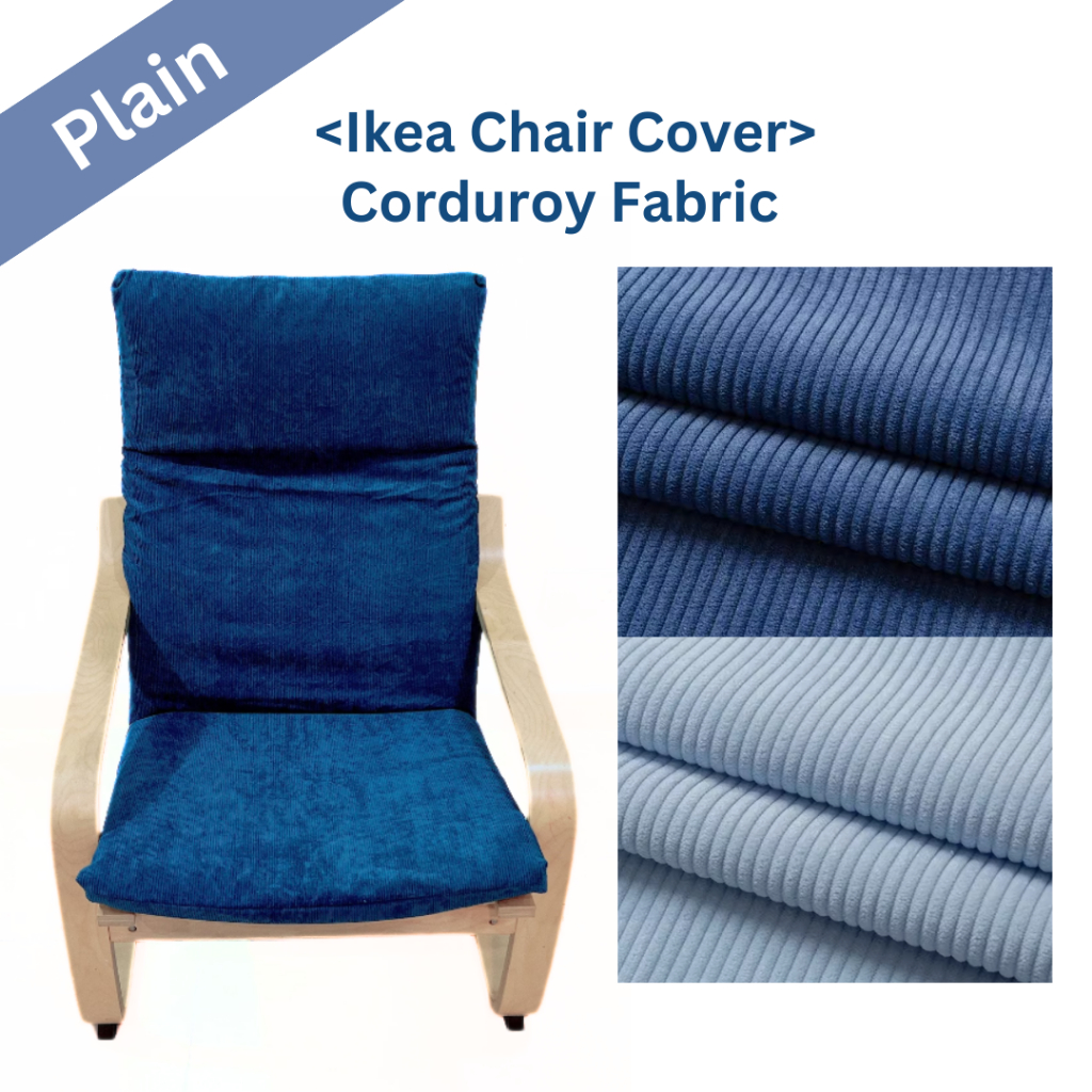 Ikea Chair Cover Poang/Pello Cushion Cover Sarung Kerusi Ikea (Corduroy ...