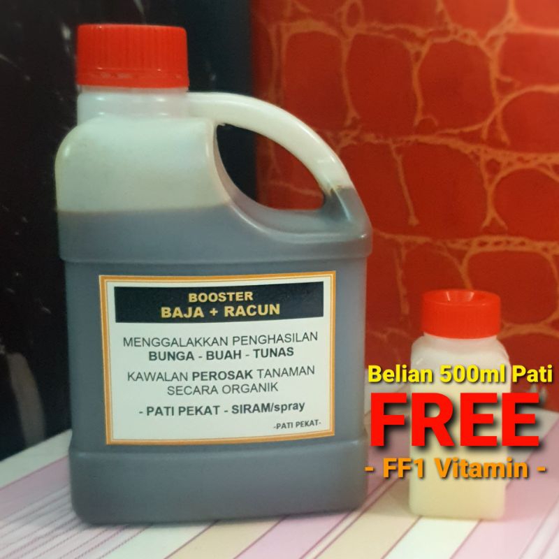 Super Booster BAJA + RACUN Organik Kawalan Serangga / Booster Buah ...
