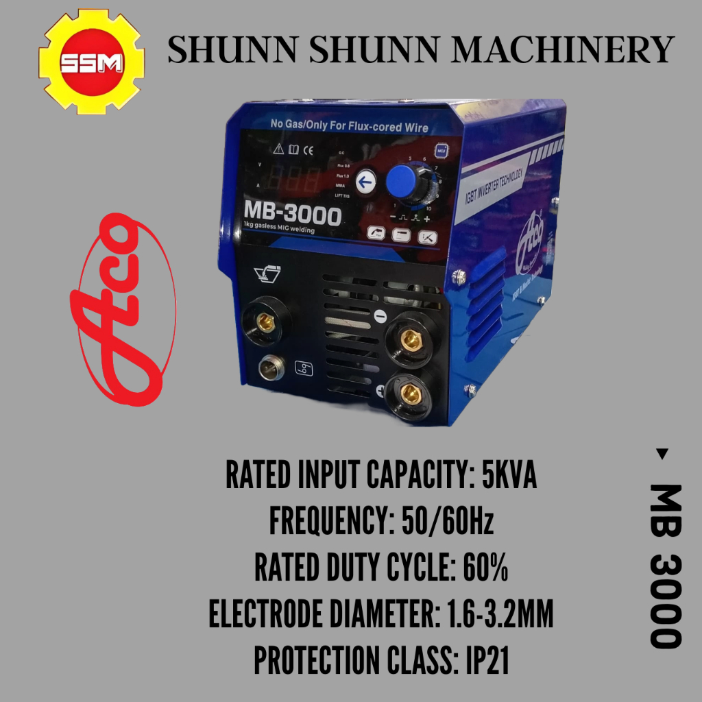 ACO MB-3000 INVERTER WELDING MACHINE | Shopee Malaysia