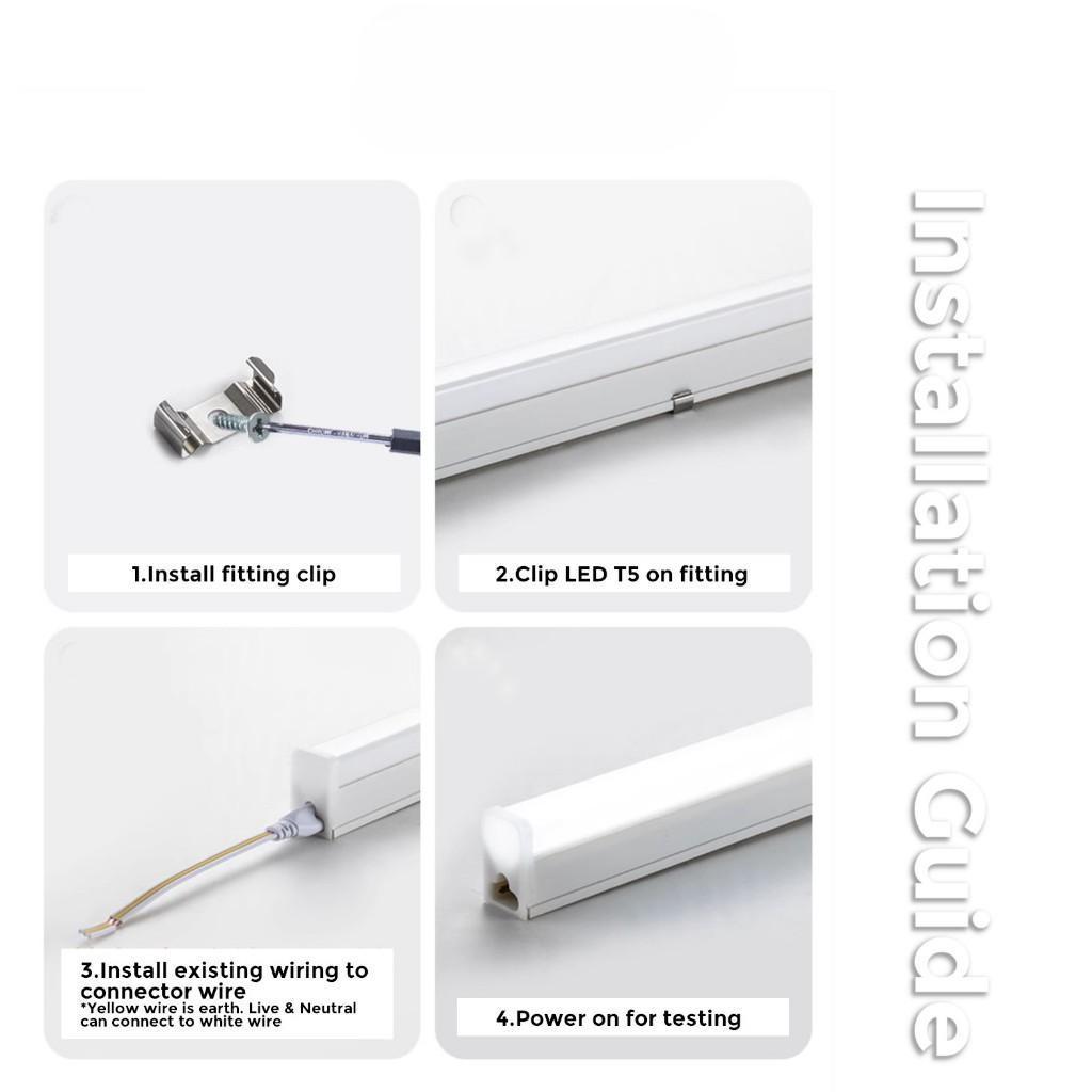 [T5 LED SET] T5 Led Tube Light Lampu Led Siling Led Ceiling Light Panjang Lampu Kalimantang ...