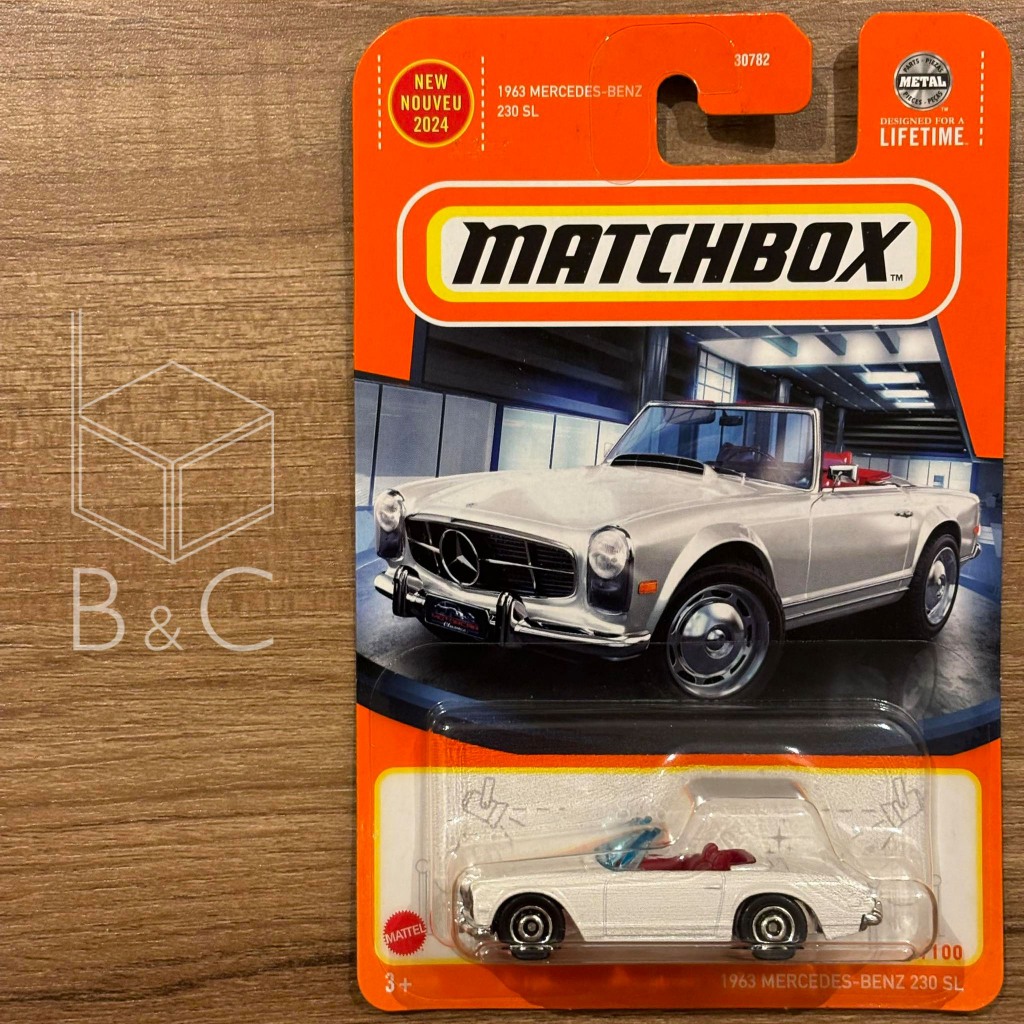 Matchbox MBX 1963 Mercedes-Benz 230 SL | Shopee Malaysia