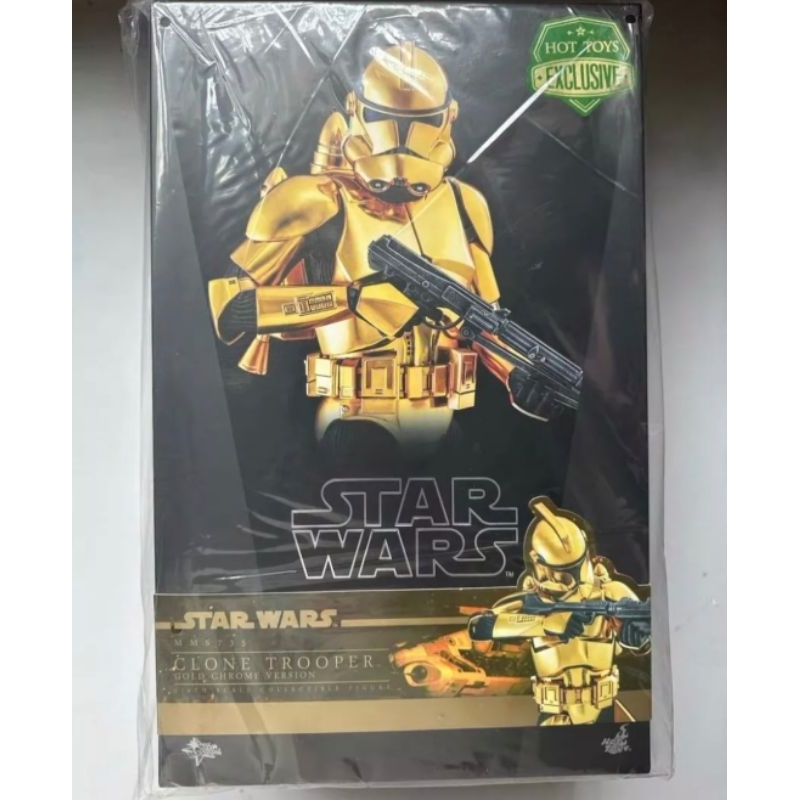 PO-Hot Toys - MMS735 - Star Wars - 1/6th scale Clone Trooper (Gold ...