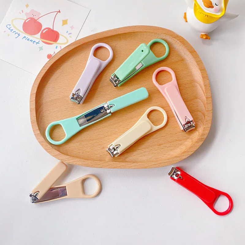 SNF-02 Portable Nail Clippers Cute Folding Nail Cutter Fingernail ...