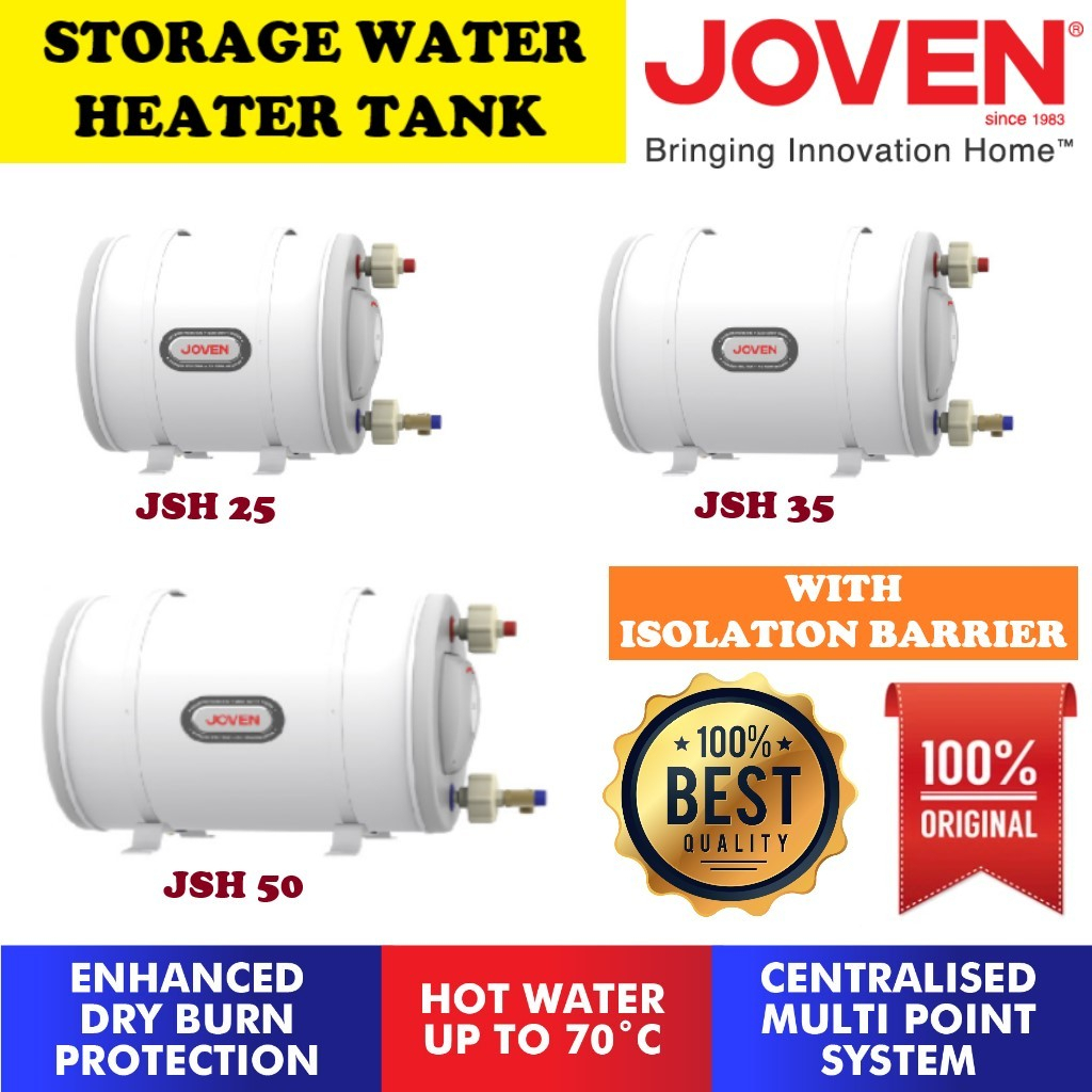 READY STOCK JOVEN Storage Water Heater Tank with Isolation Barrier ...