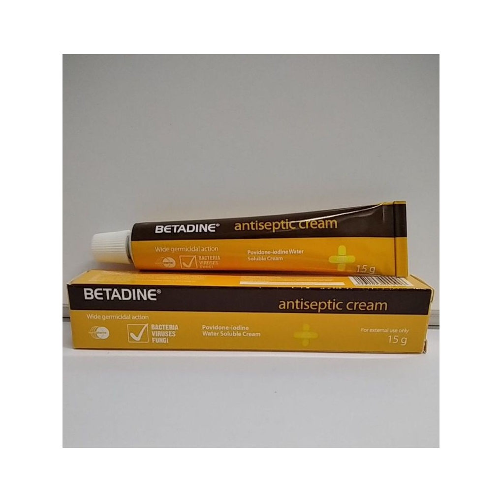 BETADINE ANTISEPTIC CREAM 15G | Shopee Malaysia