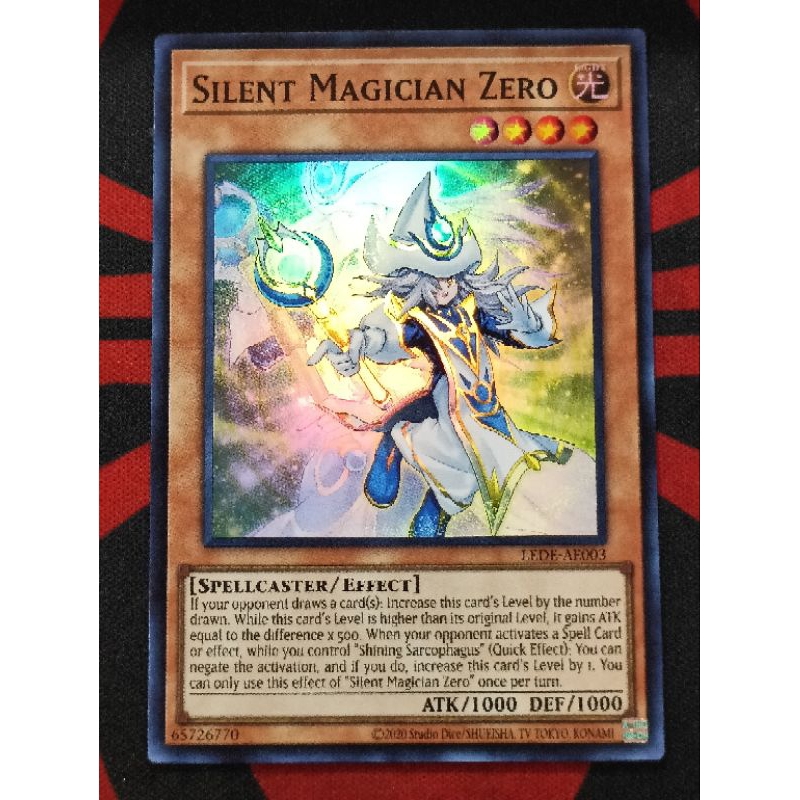 YUGIOH KONAMI LEDE-AE003 Silent Magician Zero (Super Rare) | Shopee Malaysia