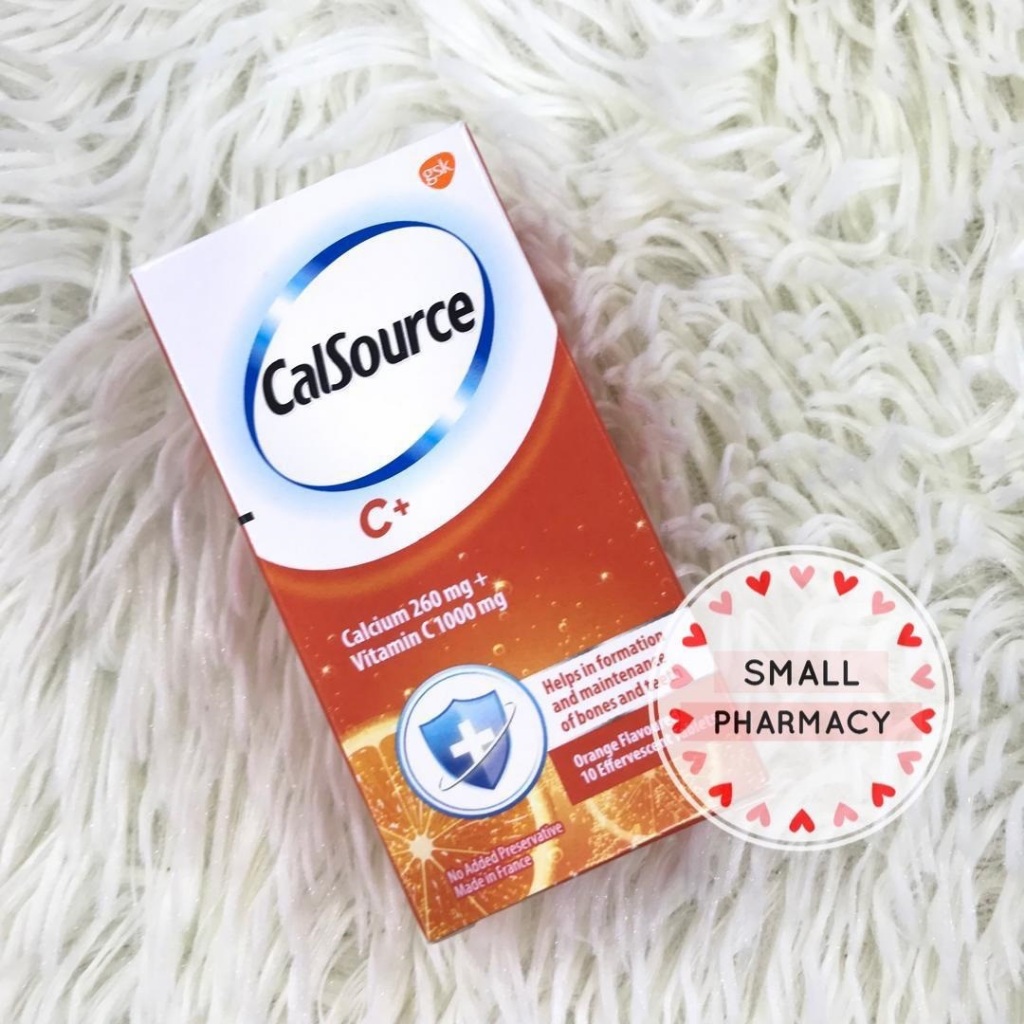Calsource Eff Cal 260Mg+VITC 1G 10'S 337042 | Shopee Malaysia