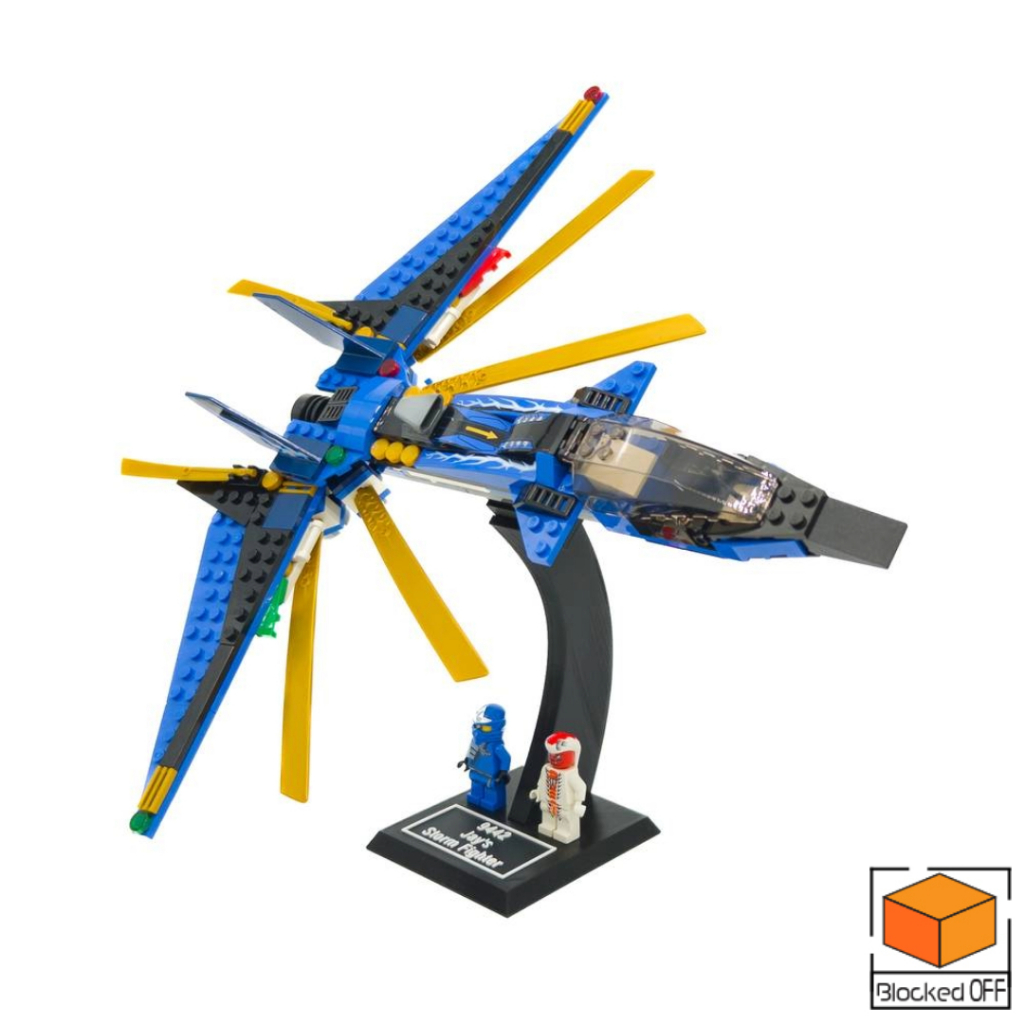 Display Stand for Lego Ninjago Jay's Storm Fighter (9442) | Shopee Malaysia