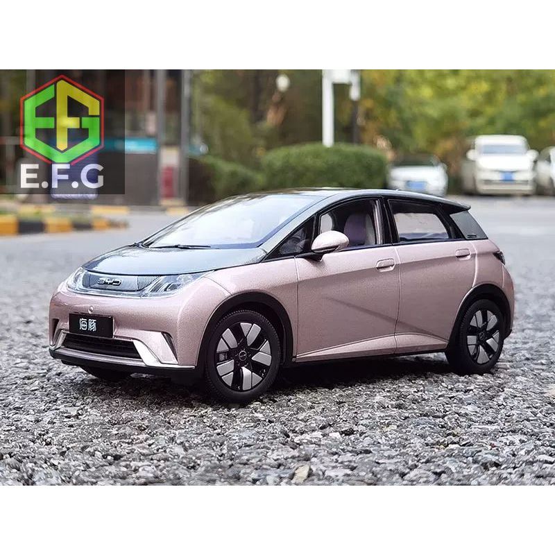 BYD Original Dolphin 1:18 Display Model Diecast Toy | Shopee Malaysia