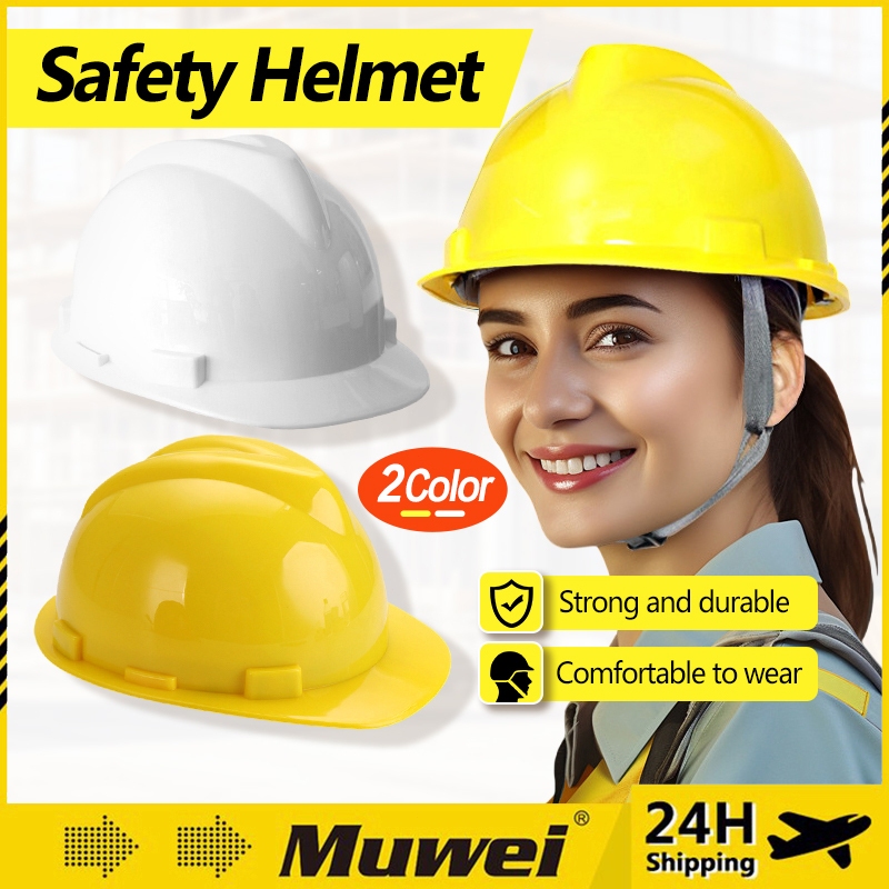 Proguard Safety Helmet With Chin Strap Construction Protection Topi ...