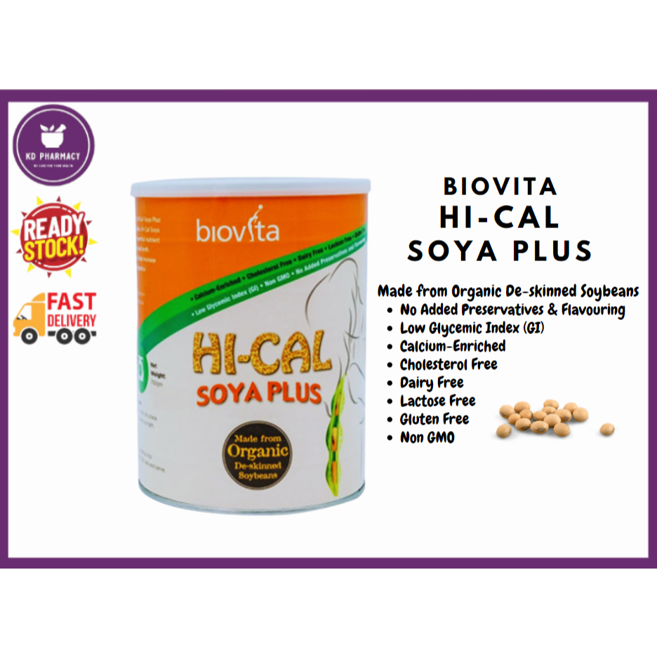 BIOVITA HI-CAL SOYA PLUS 700G | Shopee Malaysia