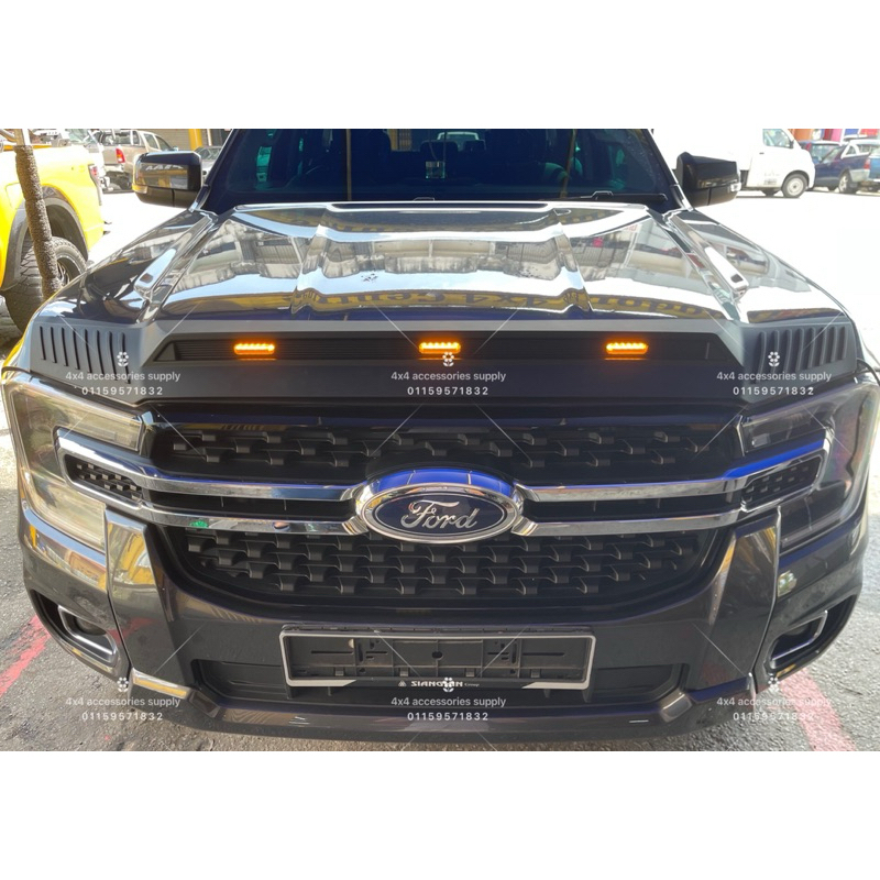 Ford Ranger T9 2022-2024 LED Bonnet Guard | Shopee Malaysia