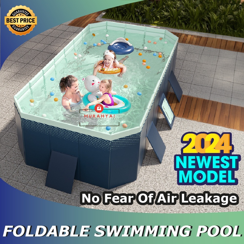 Foldable Swimming Pool Newest Non Inflatable Indoor Outdoor Kids ...