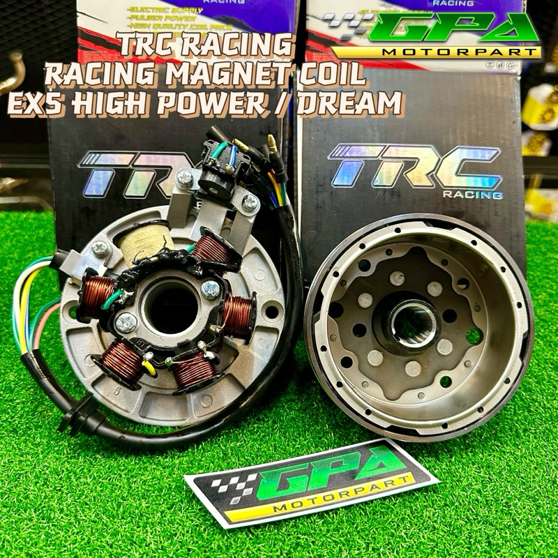 TRC RACING MAGNET COIL SET HONDA EX5 HIGH POWER EX5 DREAM | Shopee Malaysia