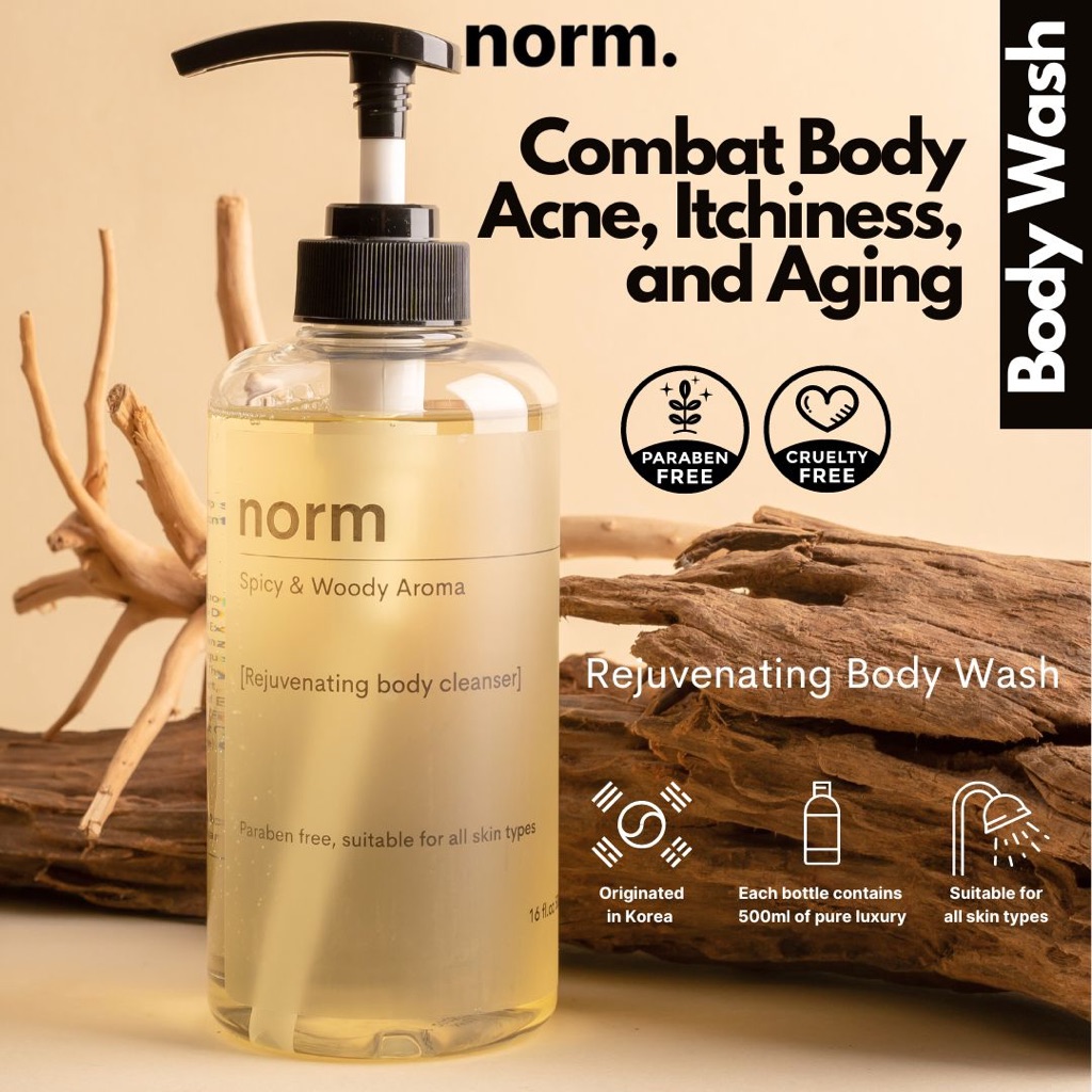 Norm Rejuvenating Body Wash 500ml- Sabun MandianFor Back Acne ...