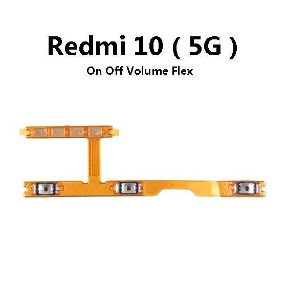 Xiaomi Redmi 10 ( 5G ) Power On Off + Volume Up Down Side Button Key ...
