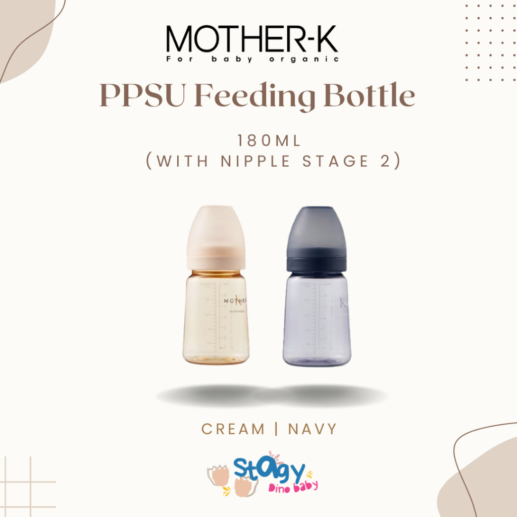 [🇲🇾 READY STOCK] Mother-K PPSU Feeding Bottle 180ml/280ml | Shopee Malaysia