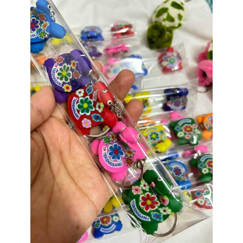Keychain Penyu Terengganu 5pcs | Shopee Malaysia