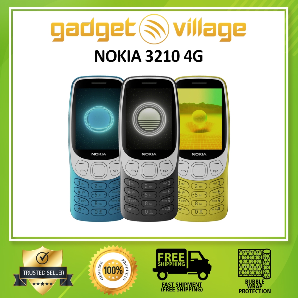 Nokia 3210 4G Feature Phone - Official 1 Year Nokia Malaysia Warranty ...