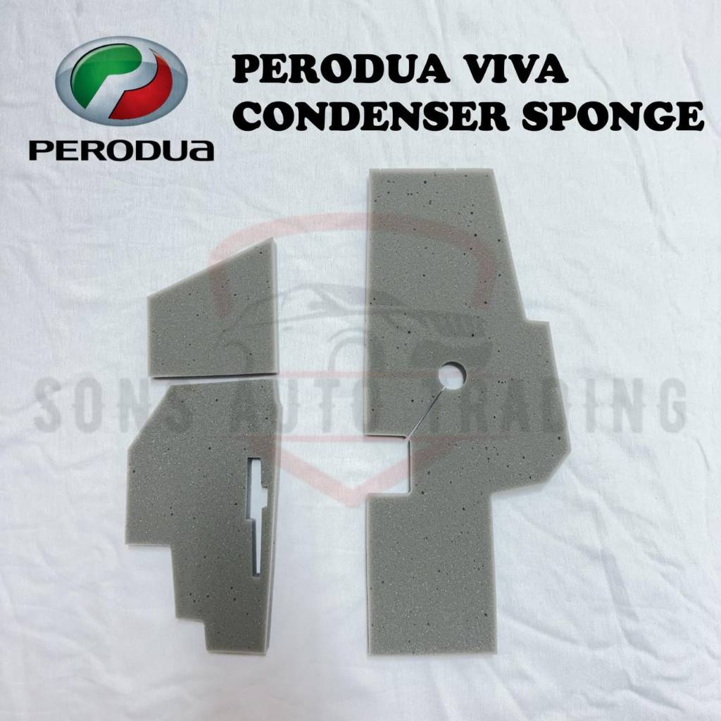 PERODUA VIVA 2007-2014 CONDENSER SPONGE (FULL SET) | Shopee Malaysia