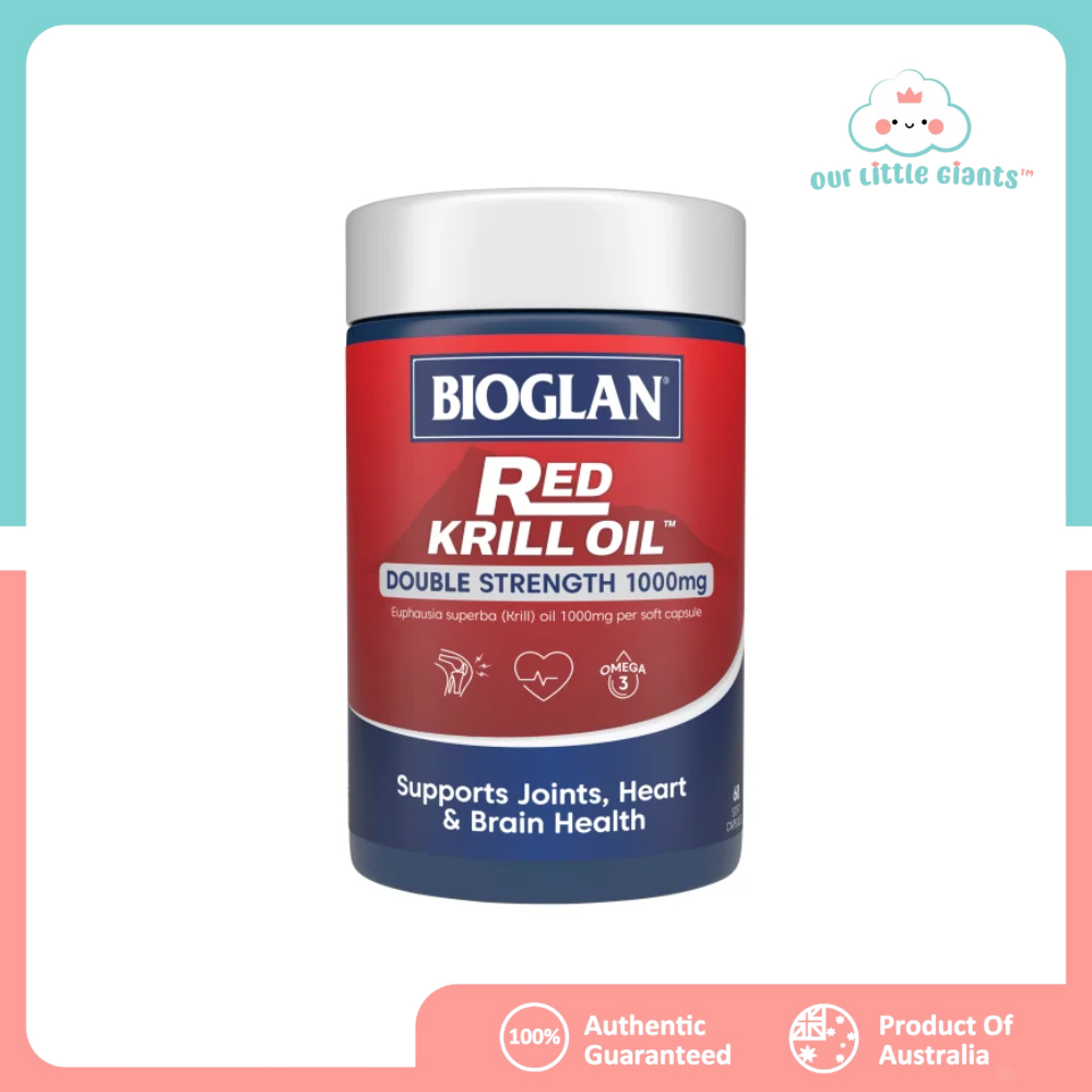 Bioglan Red Krill Oil 1000mg 60 Capsules | Shopee Malaysia