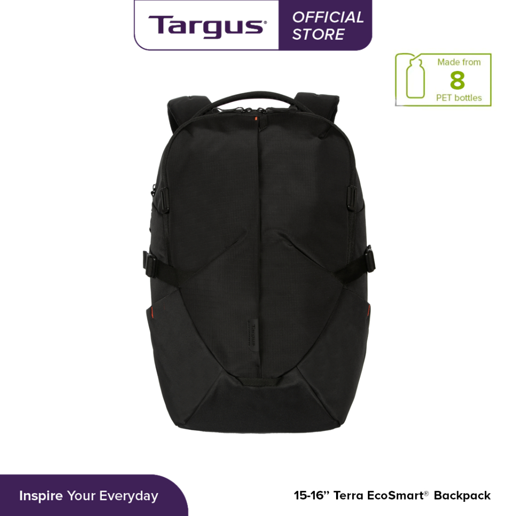 TBB649 - TARGUS BP 15-16" TERRA ECOSMART® BACKPACK (BLACK) | Shopee Malaysia