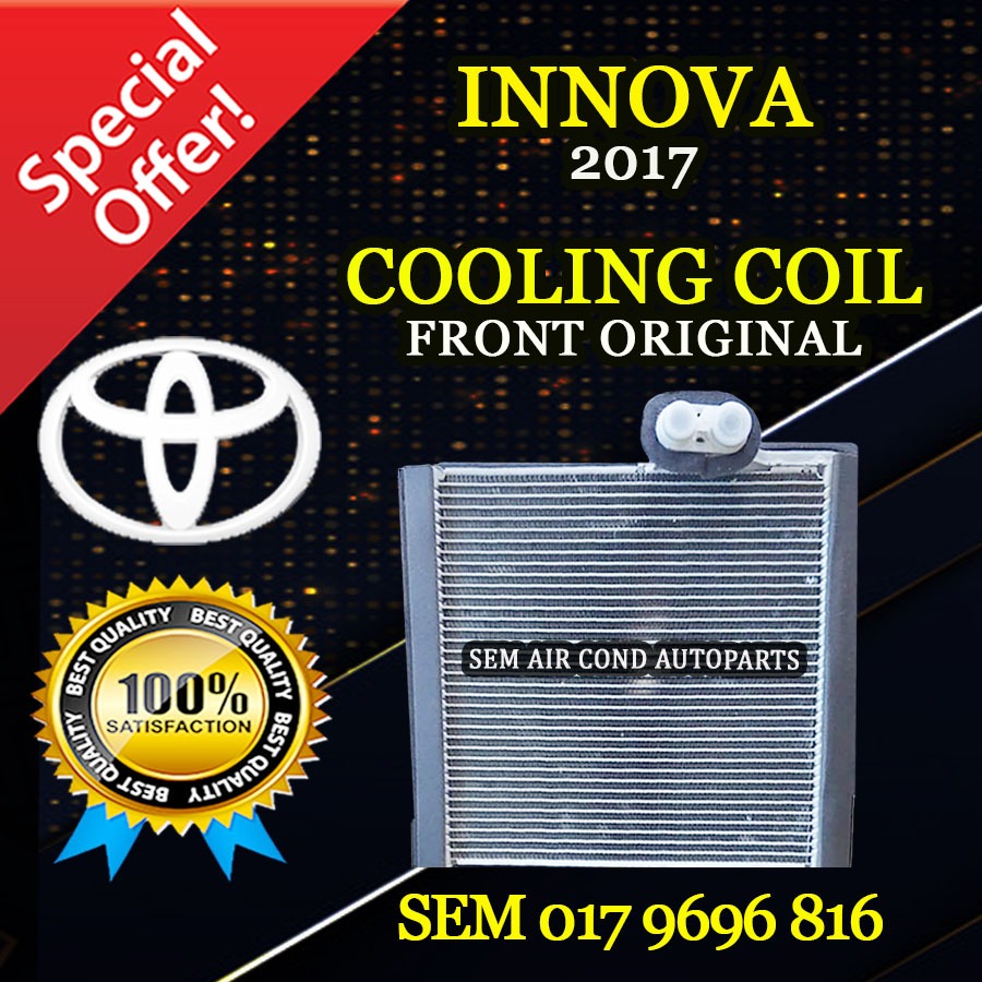 TOYOTA INNOVA NEW MODEL 2017 YEAR ORIGINAL FRONT COOLING COIL ...