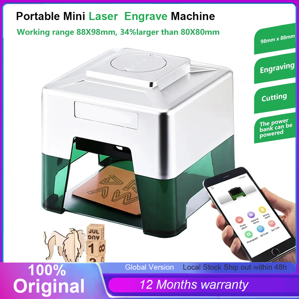 DIY Mini Engraving Machine Support Computer Mobile phone WIFI BT ...