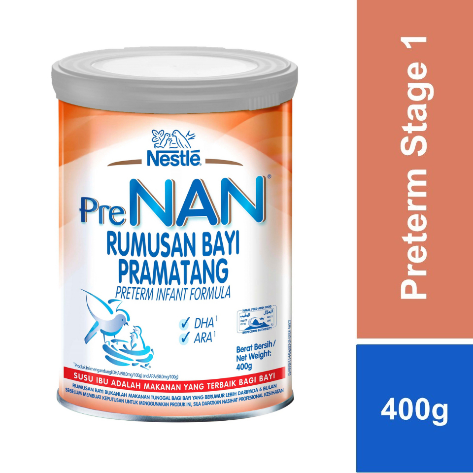 Nestle Pre Nan Preterm Stage 1 400g | Shopee Malaysia