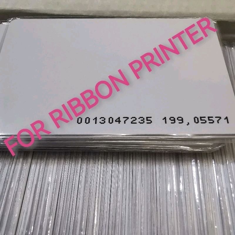 (10PCS) ID Proximity 125khz, IC 13.56Mhz card for RIBBON printer, RFID ...