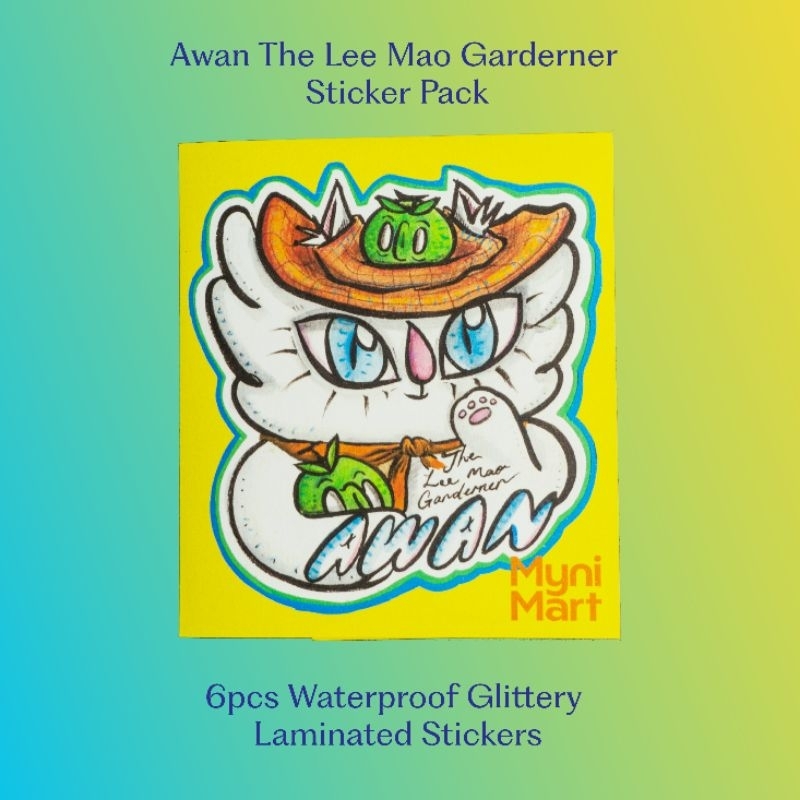 Awan The Lee Mao Gardener Sticker Pack | Shopee Malaysia