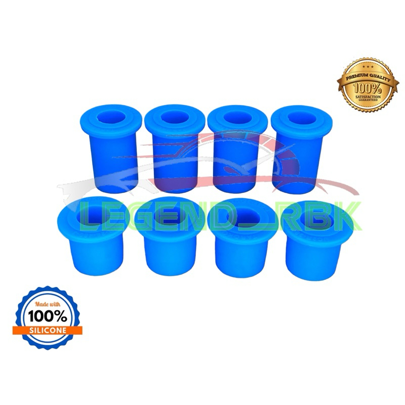(8PCS) 100% SILICONE FORD RANGER T6 T7 BT50 REAR LEAF SPRING SHACKLE ...