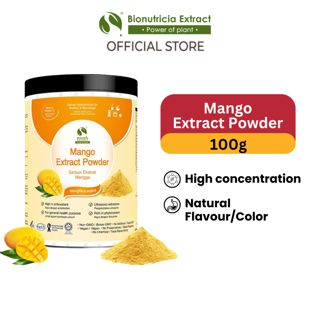 Bionutricia Mango Standardized Extract Powder 200g | Shopee Malaysia