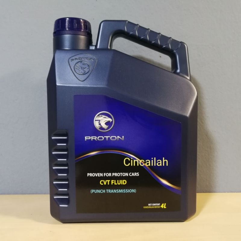 Original Proton CVT ATF Auto Gear Oil 4L Saga VVT FLX Preve Exora Bold ...